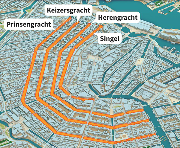 Die schönsten Grachten in Amsterdam - Mr. Amsterdam